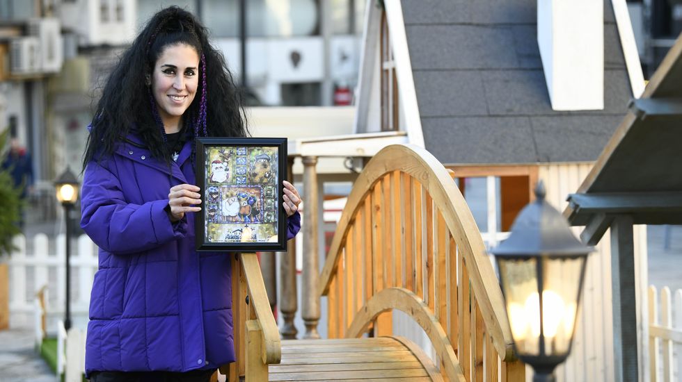 Olalla Garra: «Creé un personaje para cada una de las siete aldeas»